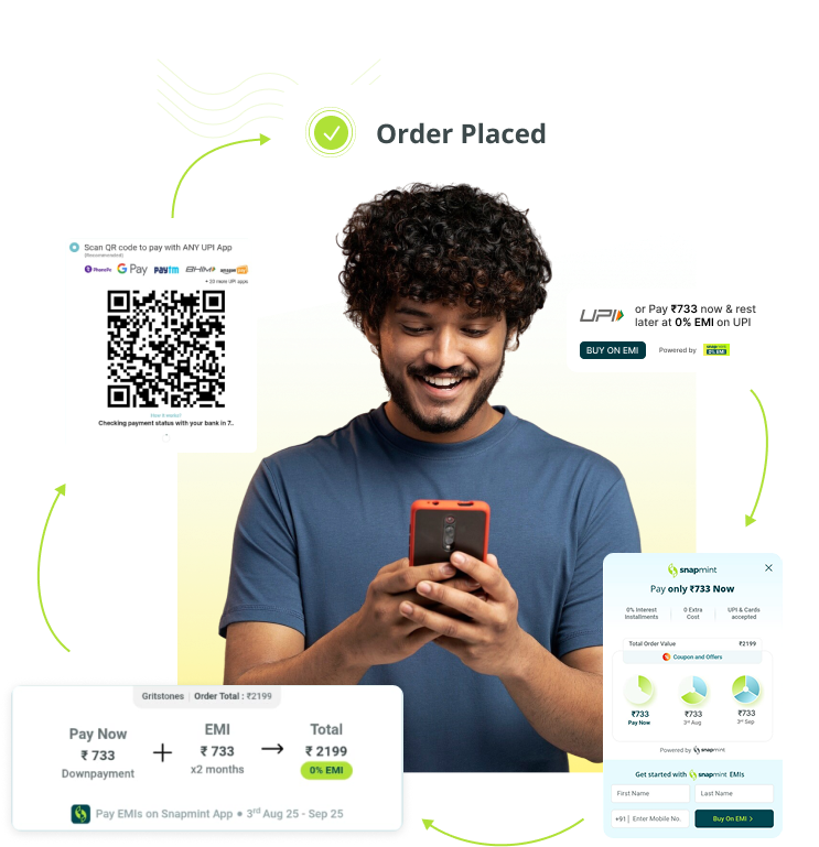 EMI on UPI & Pay Later Solutions | Pay in Parts